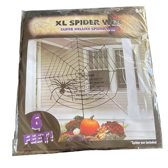 Holiday | Halloween Xl Spider Web Super Deluxe Spider Web Outdoor Patio ...